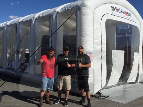 Mobile Portable Paint Booths - Mobile Environmental Solutions