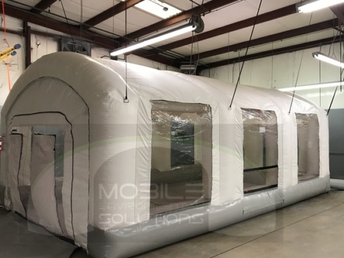 Portable Spray Paint Booth - Mobile Environmental Solutions