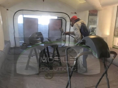 Mobile Portable Paint Booths - Mobile Environmental Solutions