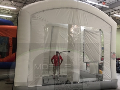 SEE OUR PORTABLE MOBILE BOOTHS IN ACTION - Mobile Environmental Solutions