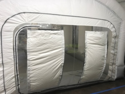 Portable Auto Spray Booth - Mobile Environmental Solution