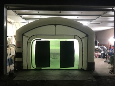 Mobile Paint Booth - Mobile Environmental Solutions