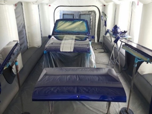 Mobile Paint Booth - Mobile Environmental Solutions