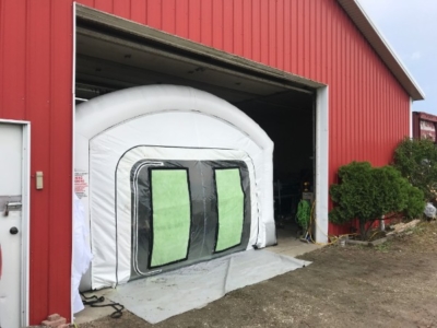 Mobile Paint Booth - Mobile Environmental Solutions