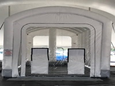 Portable Auto Paint Booth - Mobile Environmental Solution