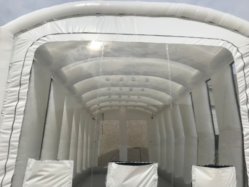 Custom Built Booth - Mobile Environmental Solutions