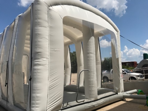 Custom Built Booth - Mobile Environmental Solutions