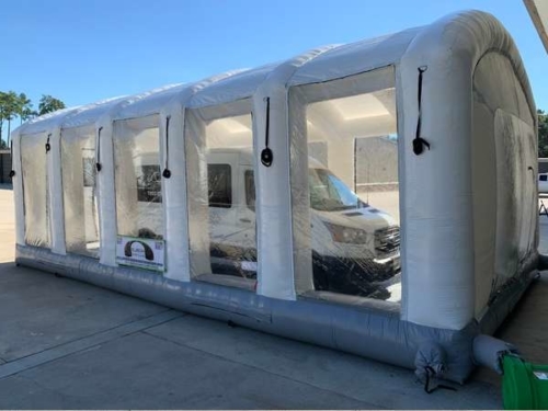 Cargo Van Mobile Paint Booth - Mobile Environmental Solutions