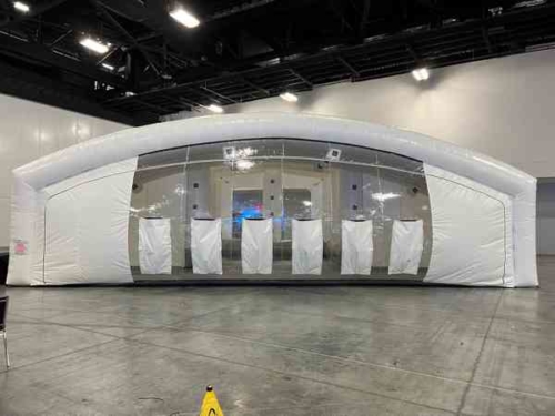 AVIATION PORTABLE PAINT BOOTH - Mobile Environmental Solutions