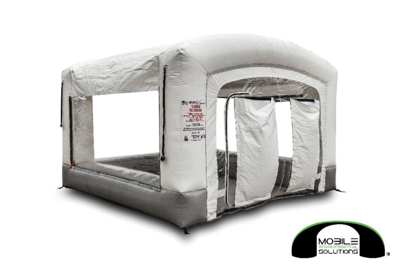 Mobile Portable Paint Booths - Mobile Environmental Solutions