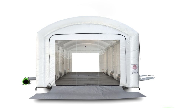 Cargo Van Mobile Paint Booth - Mobile Environmental Solutions