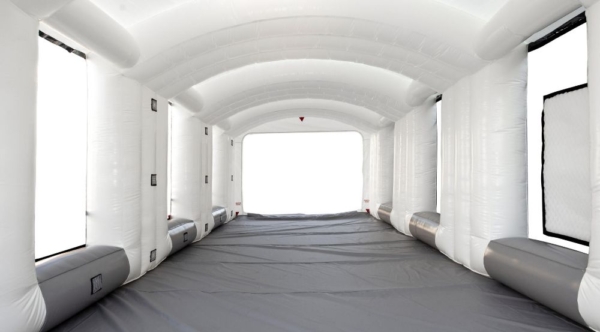 Cargo Van Mobile Paint Booth - Mobile Environmental Solutions