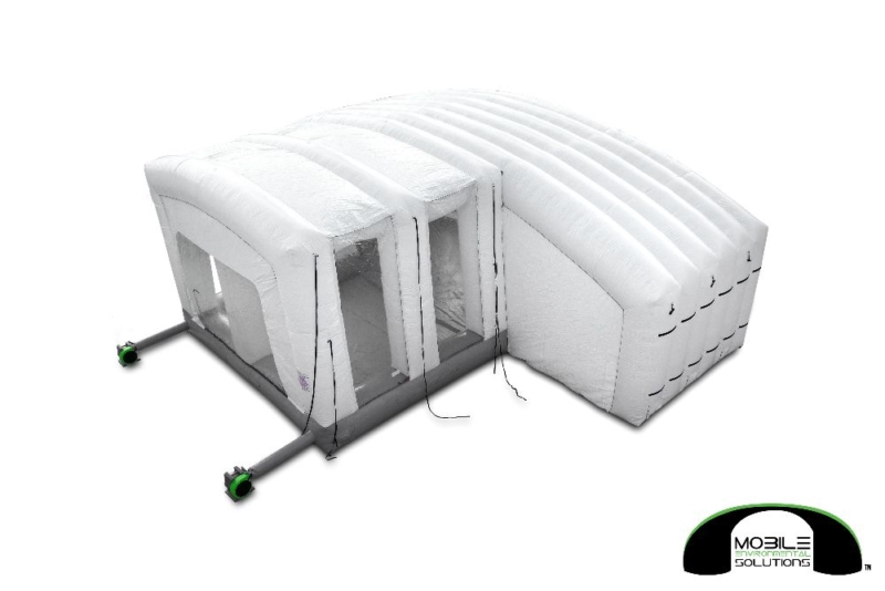 AVIATION PORTABLE PAINT BOOTH - Mobile Environmental Solutions